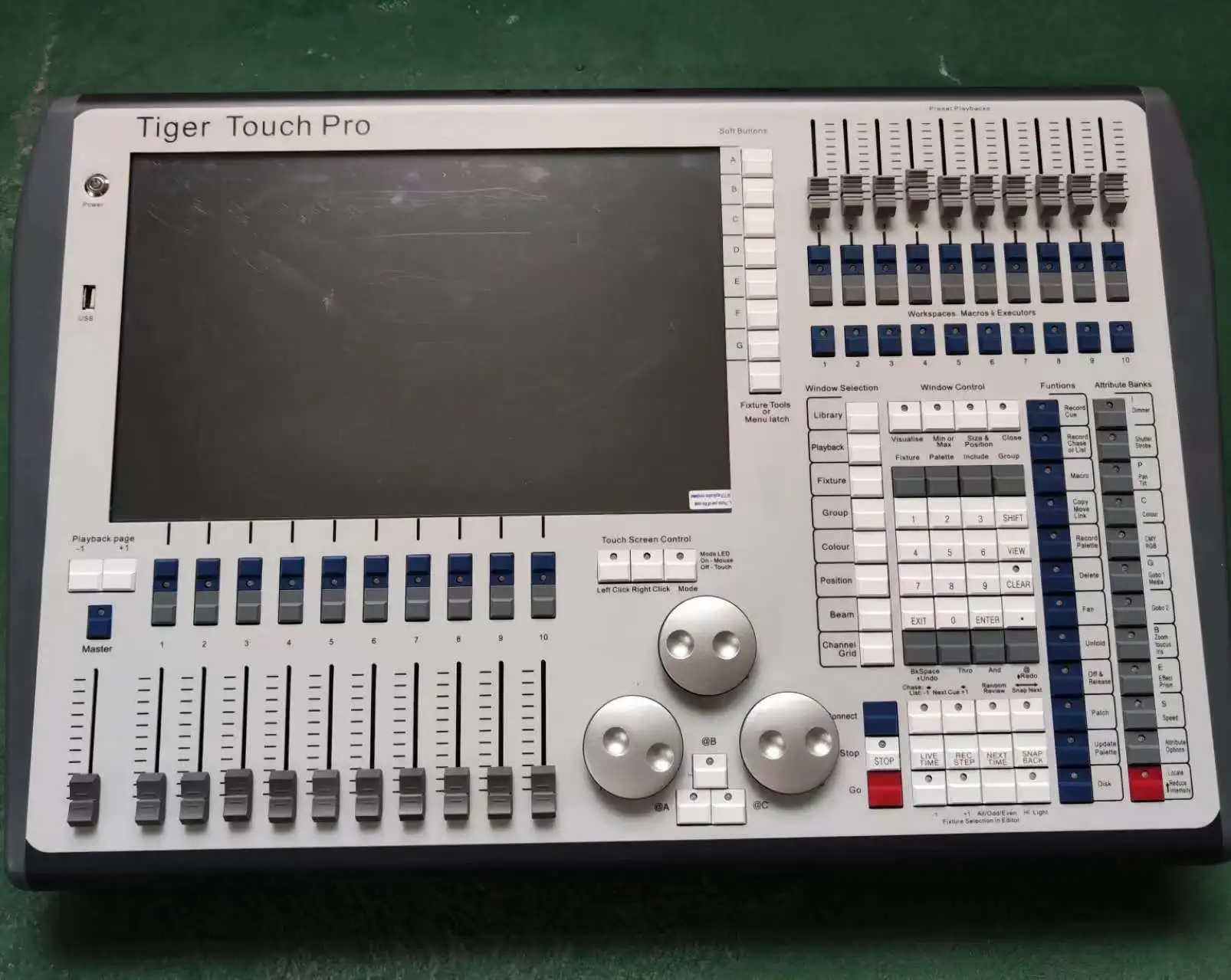 Dmx512 Quartz Tiger Touch Pro Console Stage Lighting Console Tiger Plus ...