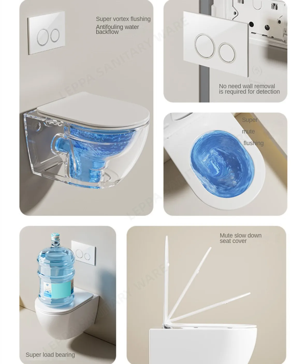 2023 High Quality Luxury Toilette Wc Mute Turbo Flush Ceramic Modern ...