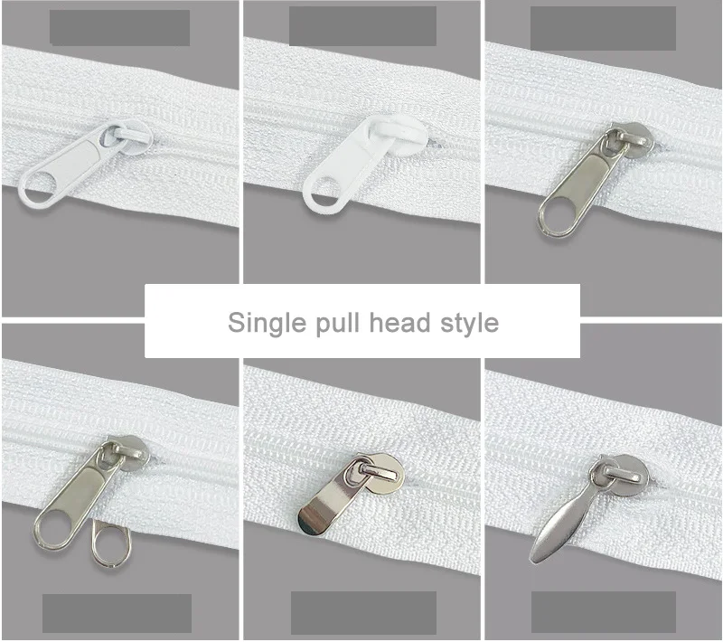 High Quality 3# Nylon Close End Zipper Auto Lock Zipper for Quilt and ...