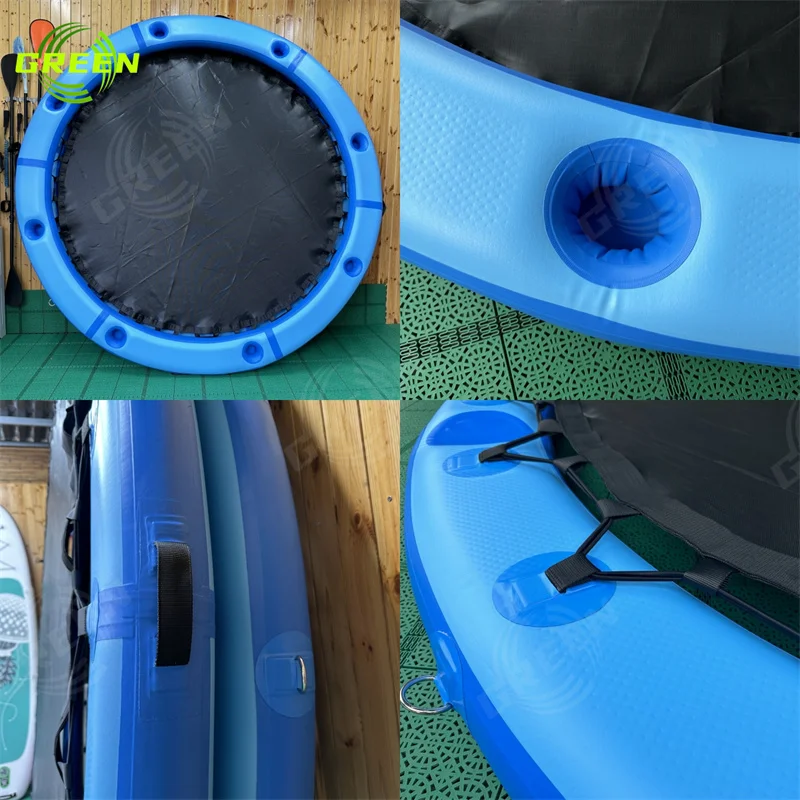 Wholesale Round Inflatable Water Mattress - Sunchill Pool Floats