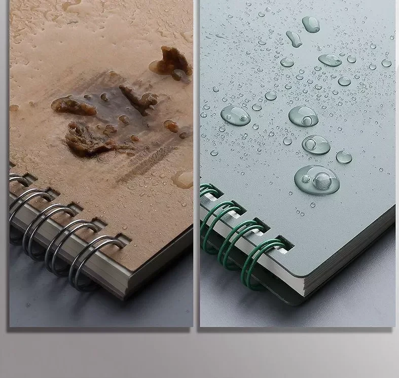 Waterproof Custom Print Art Paper Hard Cover Dairy Exercise Book