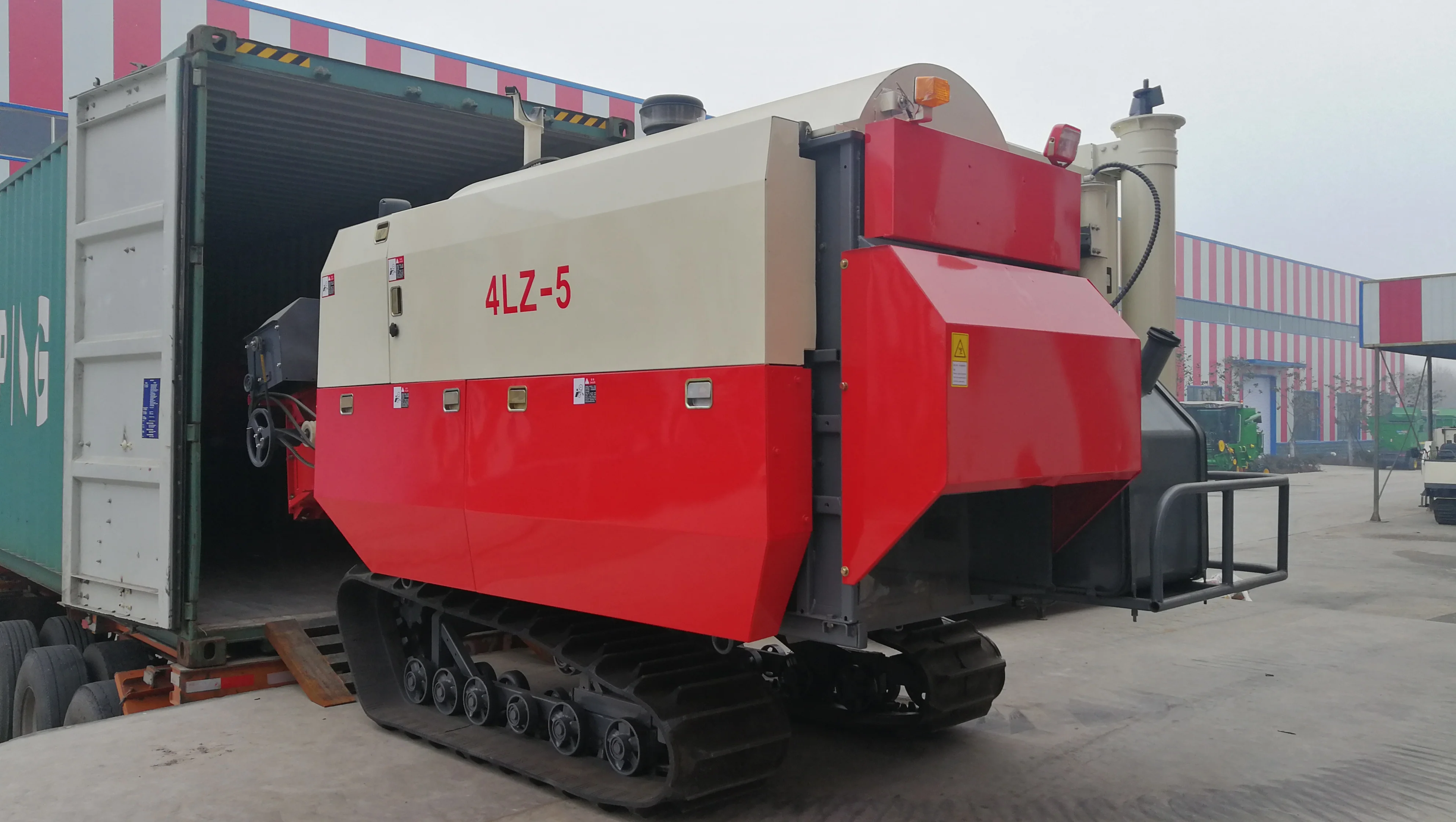 High Quality Lavender Corn Maize Sugarcane Onion Combine Harvester ...