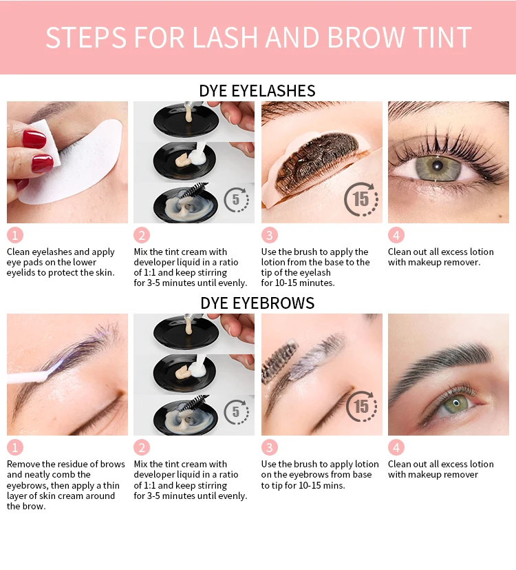 Iconsign Lash Lift and Tint Kit - Semi-Permanent Eyebrow Dye