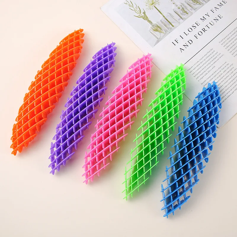 Fidget Worm Sensory Slug Fidget Toy Sensory Stress Relieved Fidget ...