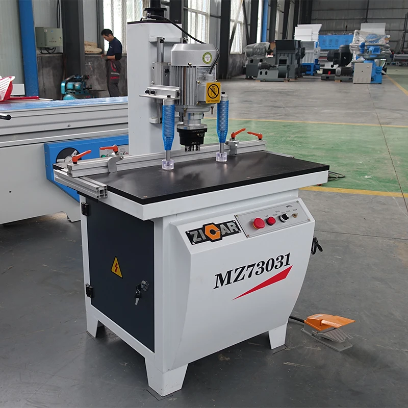 ZICAR Vertical Hinge Hole Boring Drilling Machine MZ73031 Cabinet Hinge ...