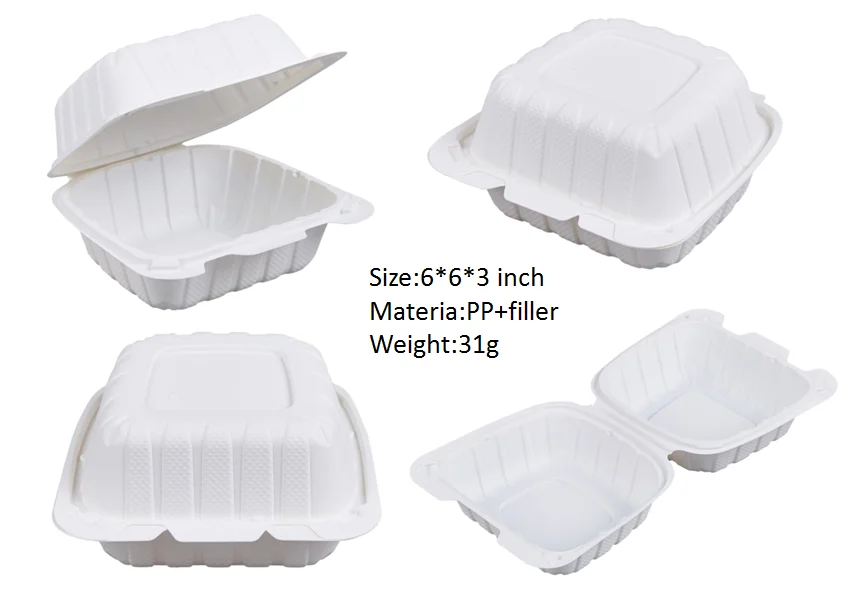 Takeout Container Disposable Biodegradable Hard Togo Foam Mfpp ...