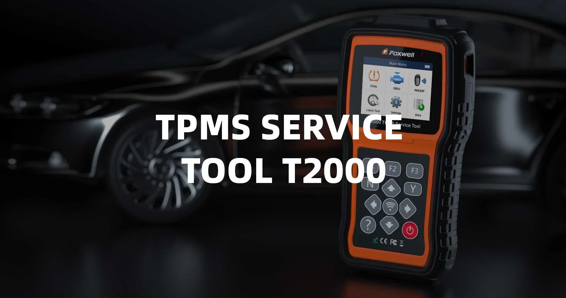FOXWELL T2000 TPMS Diagnostic and Maintenance Tool T10 Tyre TPMS ...