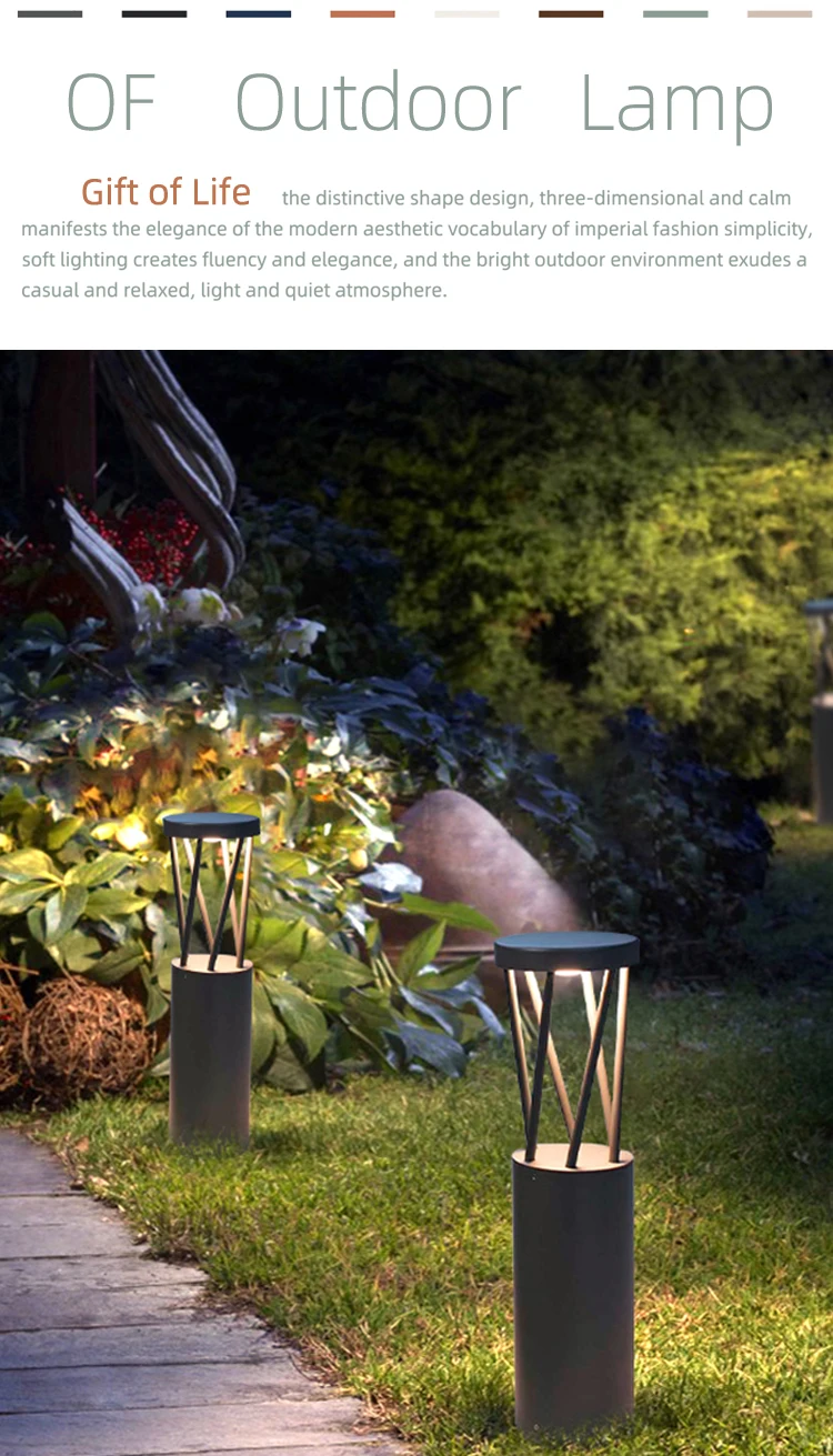 Modern Courtyard Waterproof IP65 Park Landscape Lights