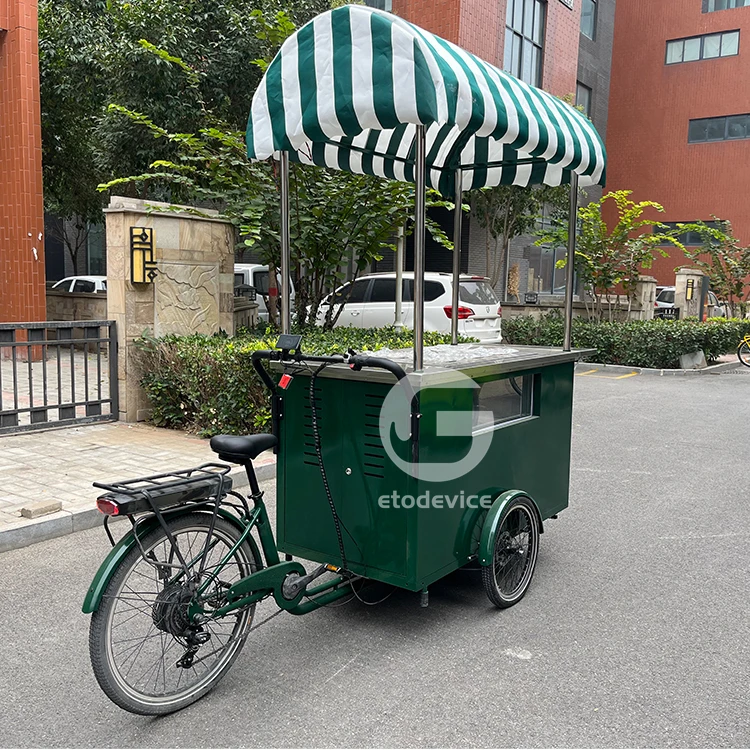 Electric Tricycle Food Cart - High Quality & High Productivity