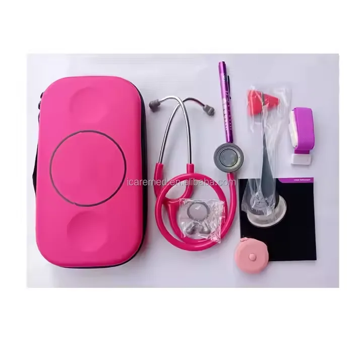Medical Surgical Diagnostics Instrument Stethoscope Kits With Nylon Bag ...