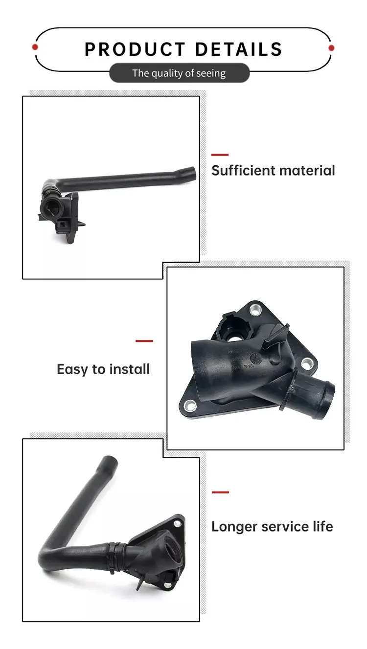 11537600586 Water Coolant Hose Engine Coolant Radiator Hose Radiator ...