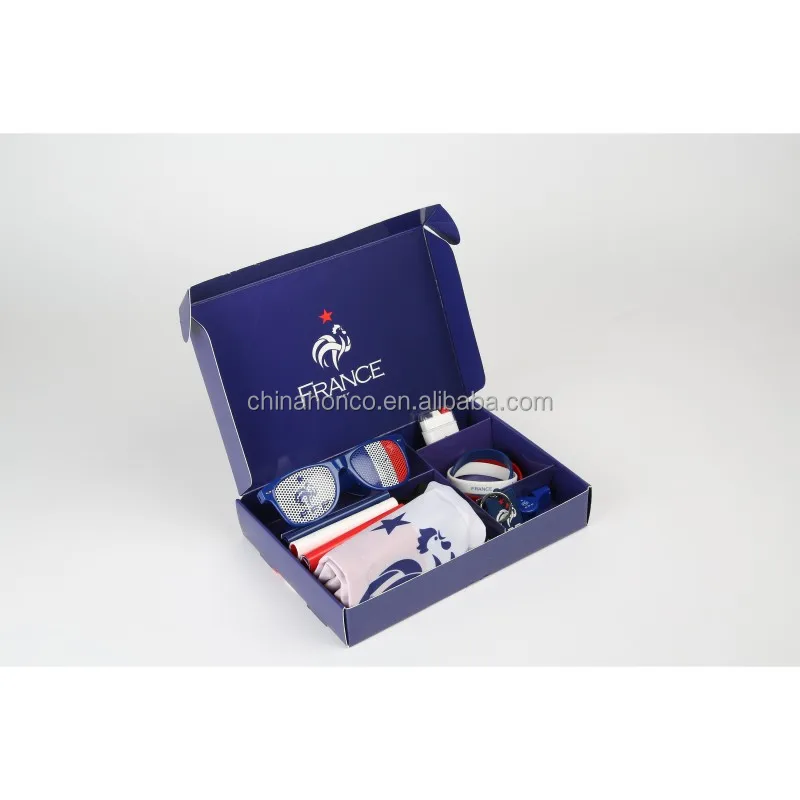 Ek 2024 Football Fan Box France Collection Fan Set French Supporter Fan ...