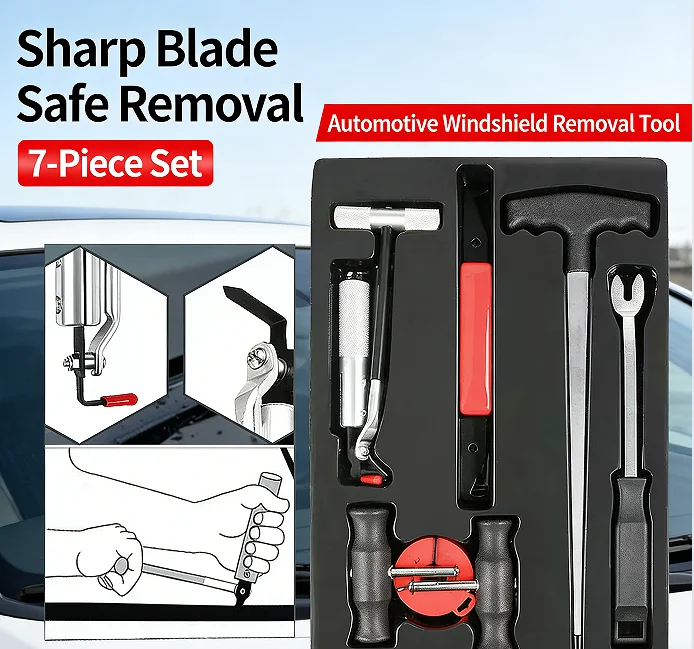 Car Glass Removal Tool Kit Windshield Removal Tool Set Windshield ...