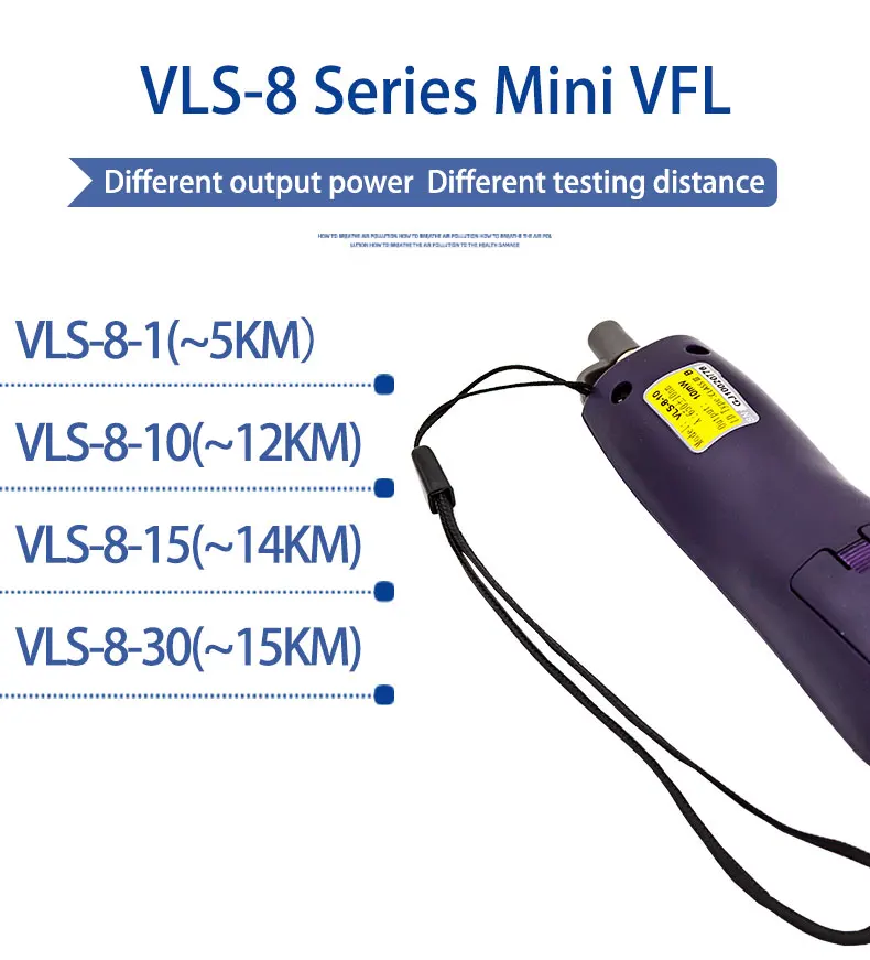 VLS-08 650nm Optic Fiber Laser Pen - Visual Fault Locator