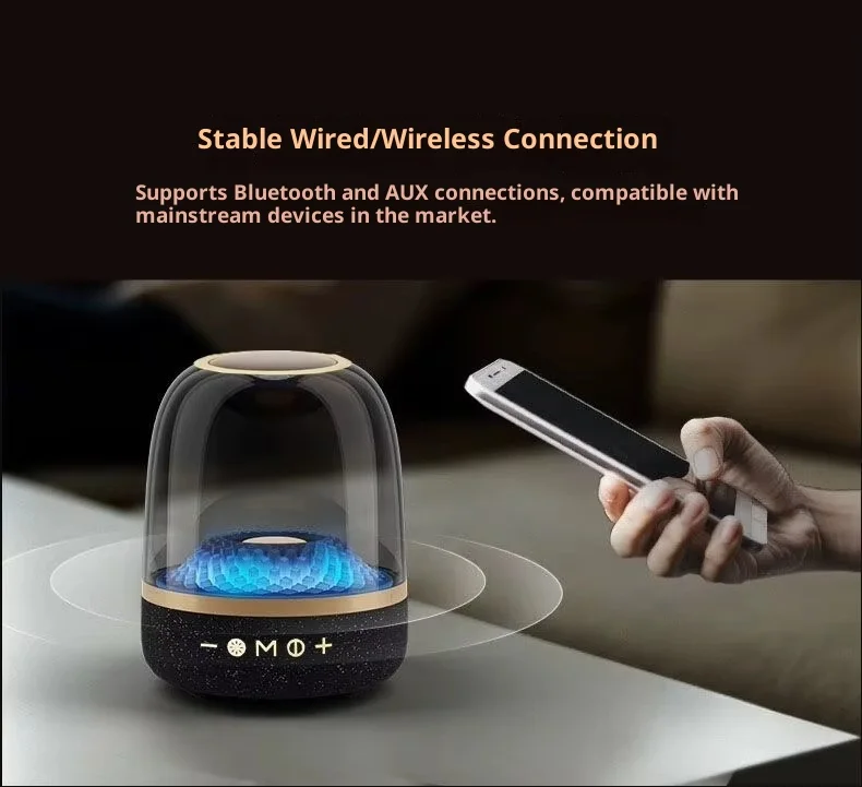 Coloured Glaze LP90 High Quality 40W RGB Wireless 5.3 for Home Theatre Subwoofer Stereo Speaker ...