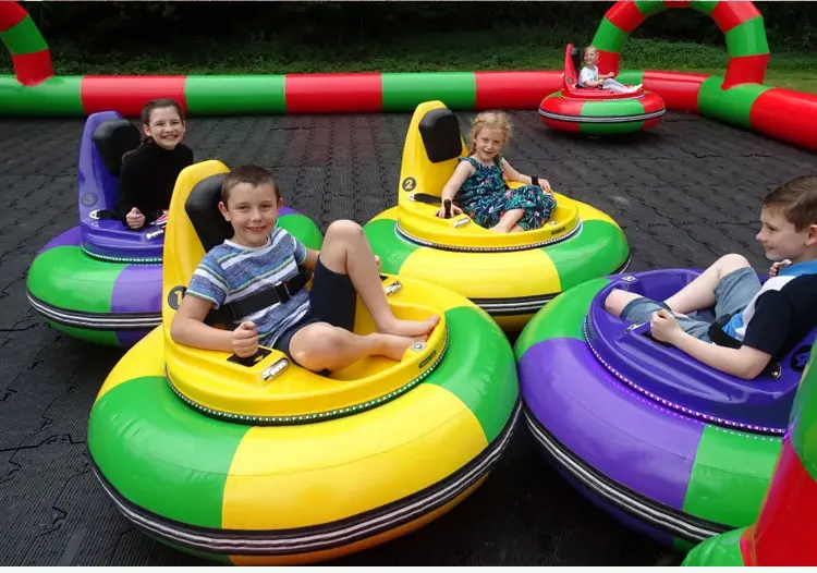 Hot Sale Car Racing Track Mini Inflatable Bumper Car Venue For Kids ...