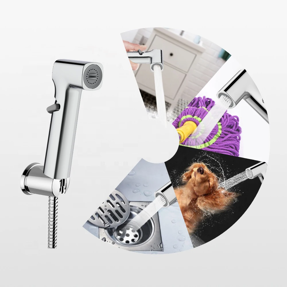 Rainshower Toilet Wc Jet Shattaf Bidet Spray Muslim Handheld Sprayer ...
