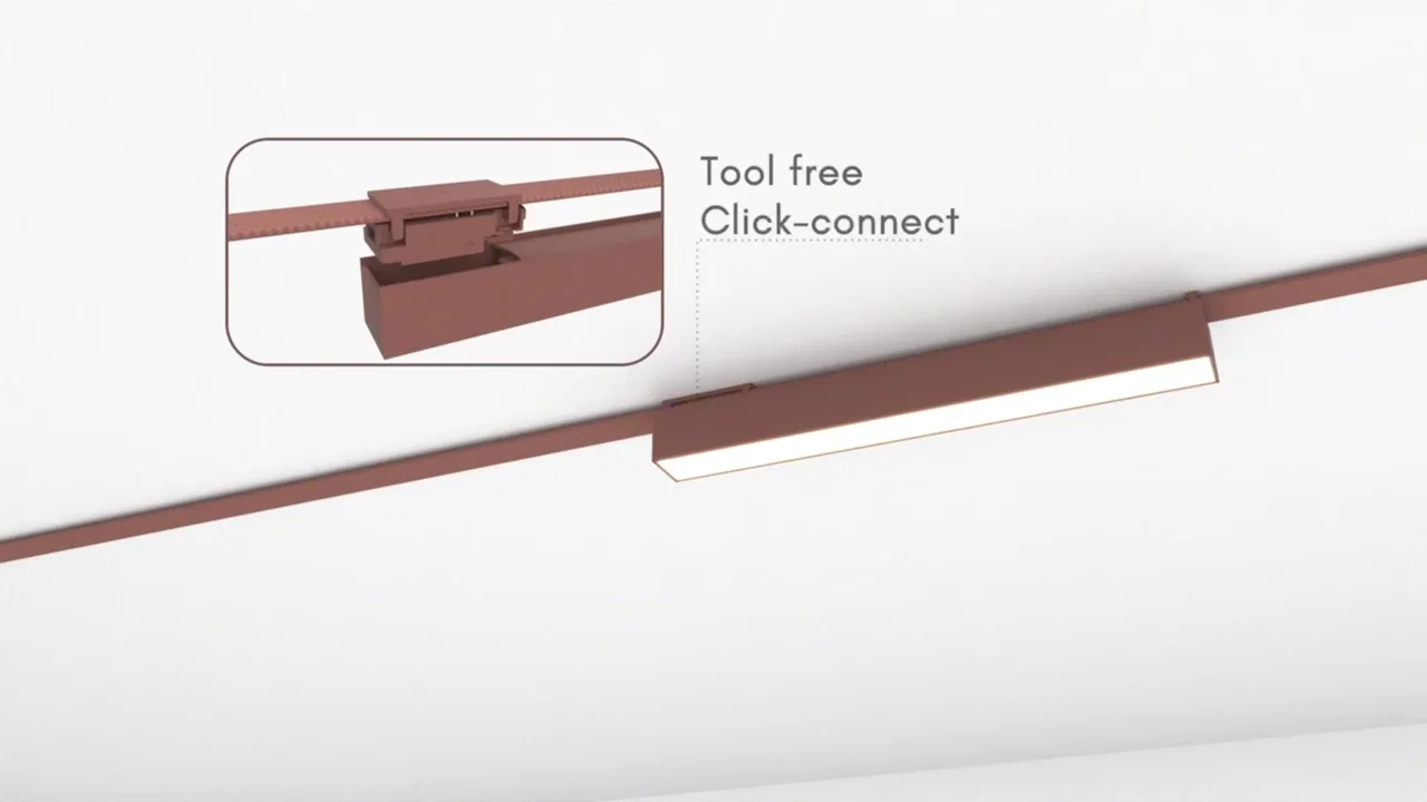 Ecojas Etl Led Track Belt Light System Linear Lighting For Home ...