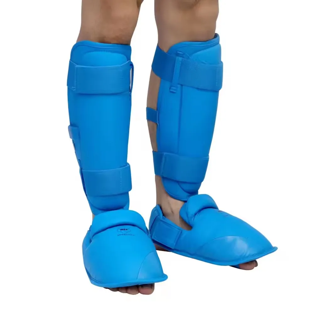 Custom Kickboxing Shin Guard Detachable Flexible Kick Boxing Protection ...