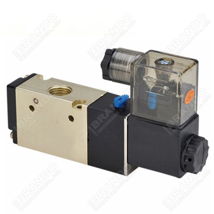 3V210-08 G1/4" 3 Way 2 Position Electric Solenoid Pneumatic Air Valve ...