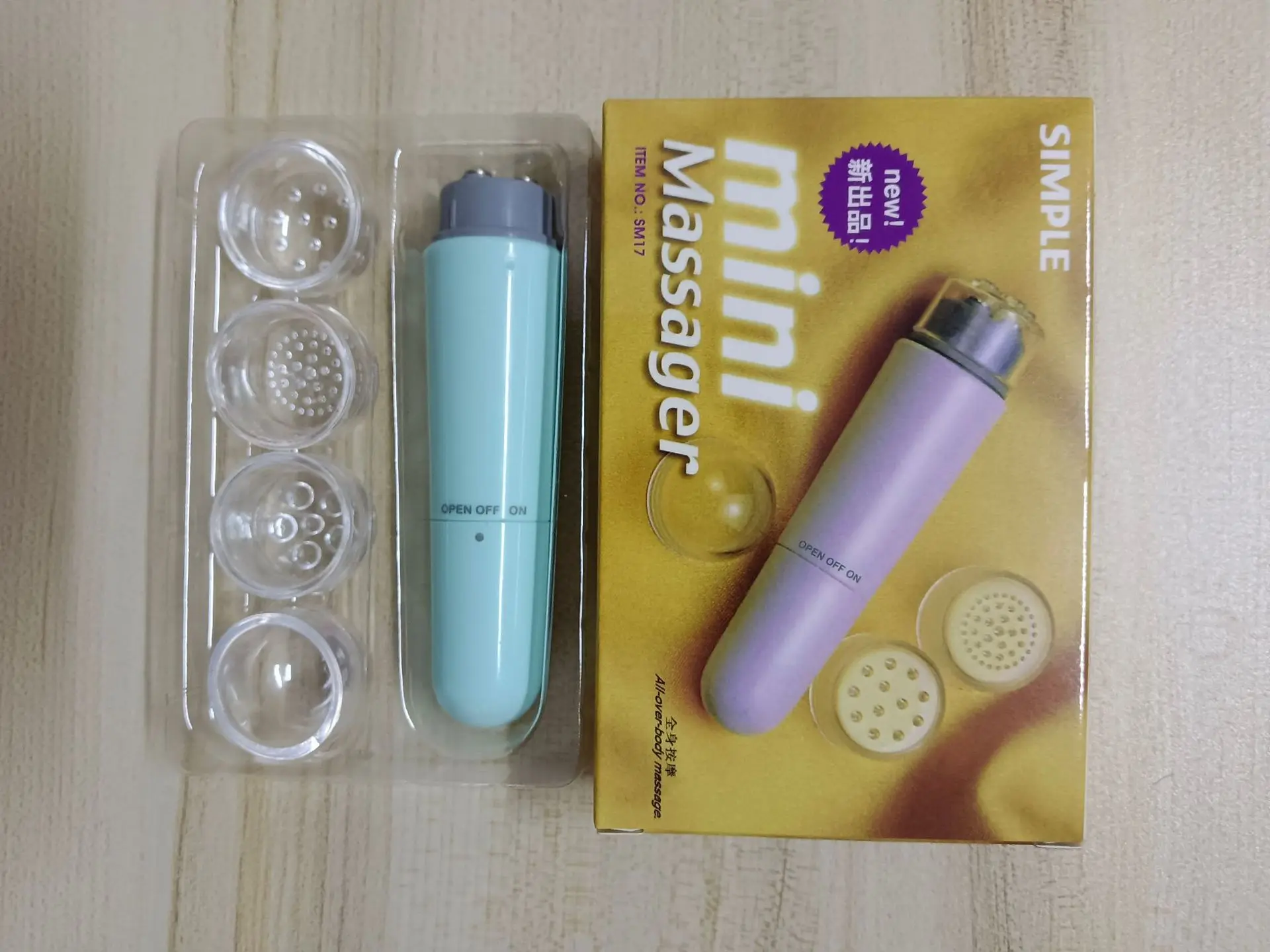 4 in 1 Portable AA Battery Beauty Pen - Multifunctional Massager