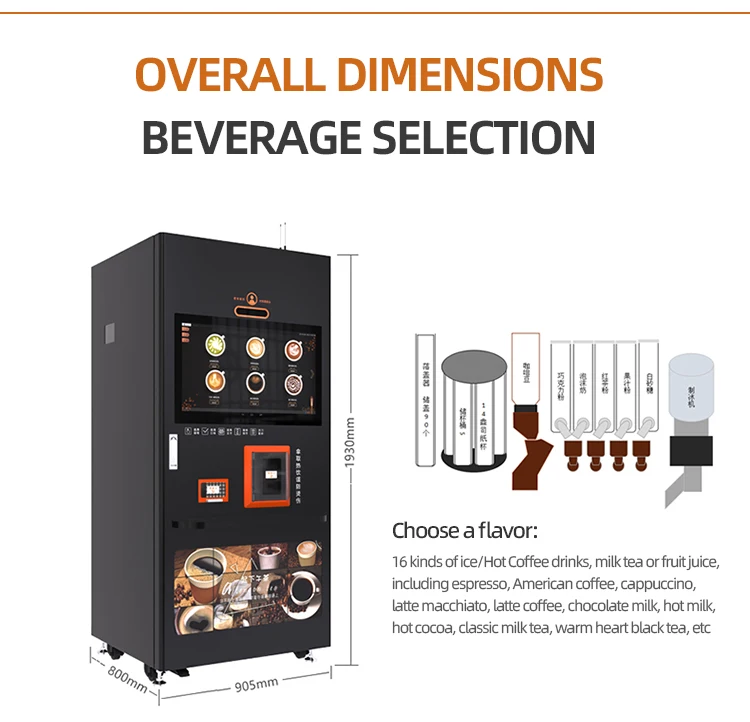 Iced Coffee Vending Machine - Buy Iced Coffee Vending Machine Product ...