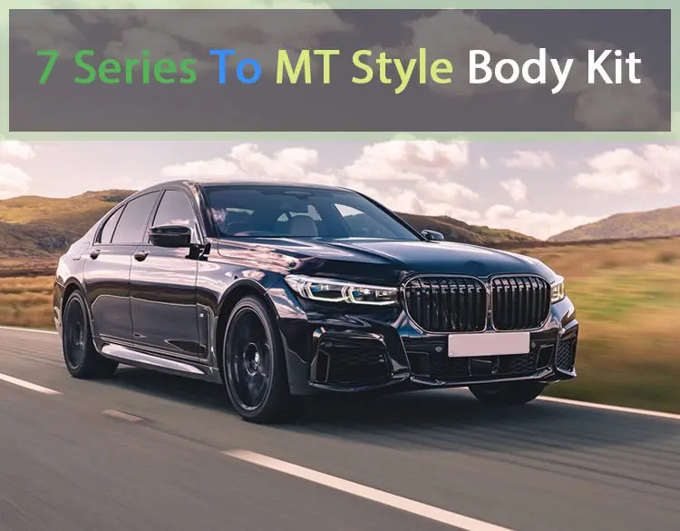 Parts Bodykit Full Body Kit Set Modified Upgrade M760 Pp Auto Car For ...