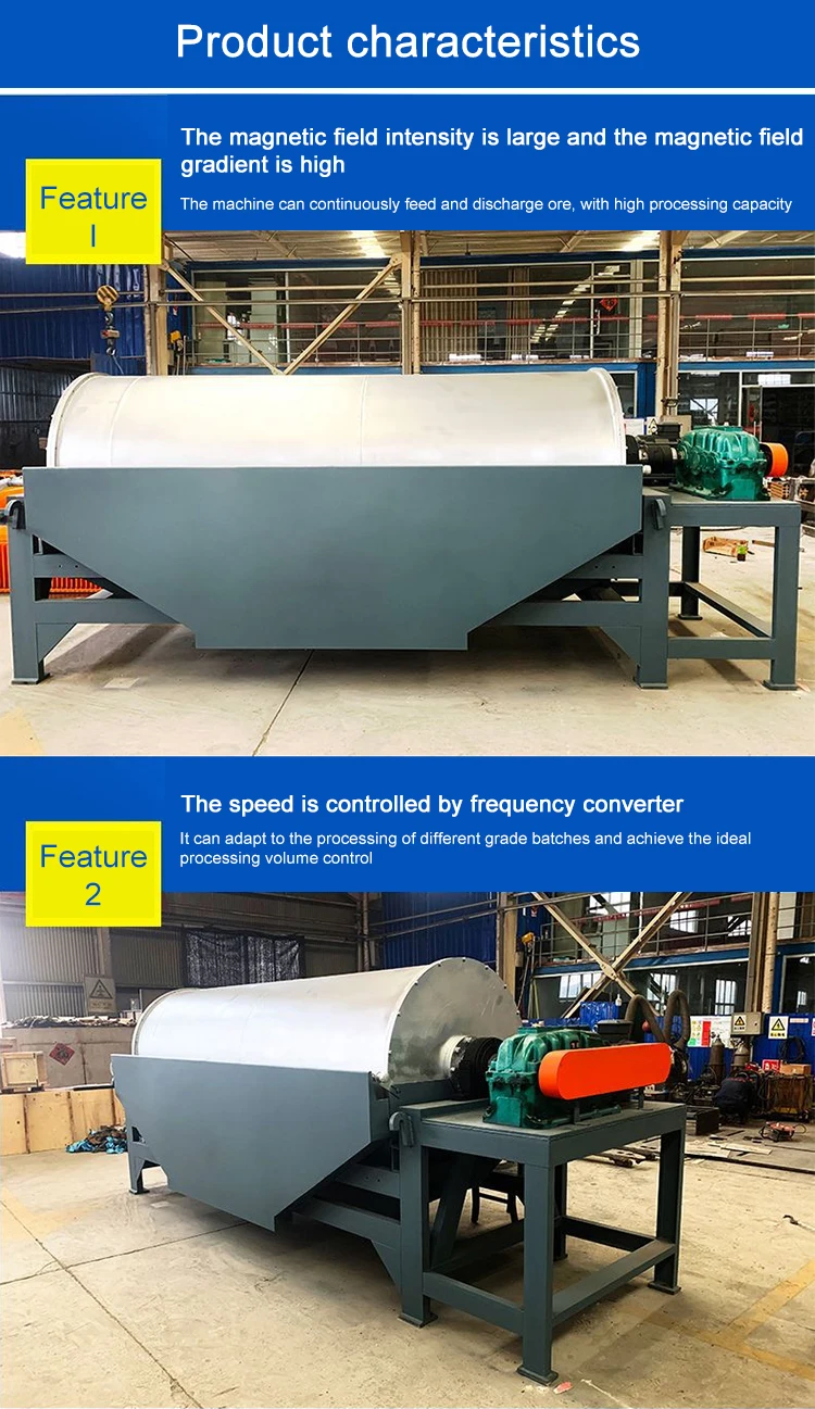 CTB Wet Drum Permanent Magnetic Separator - Efficient & Durable