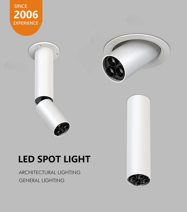 Allway Adjustable Ceiling Surface Mounted Spotlight Ceiling Down Light ...