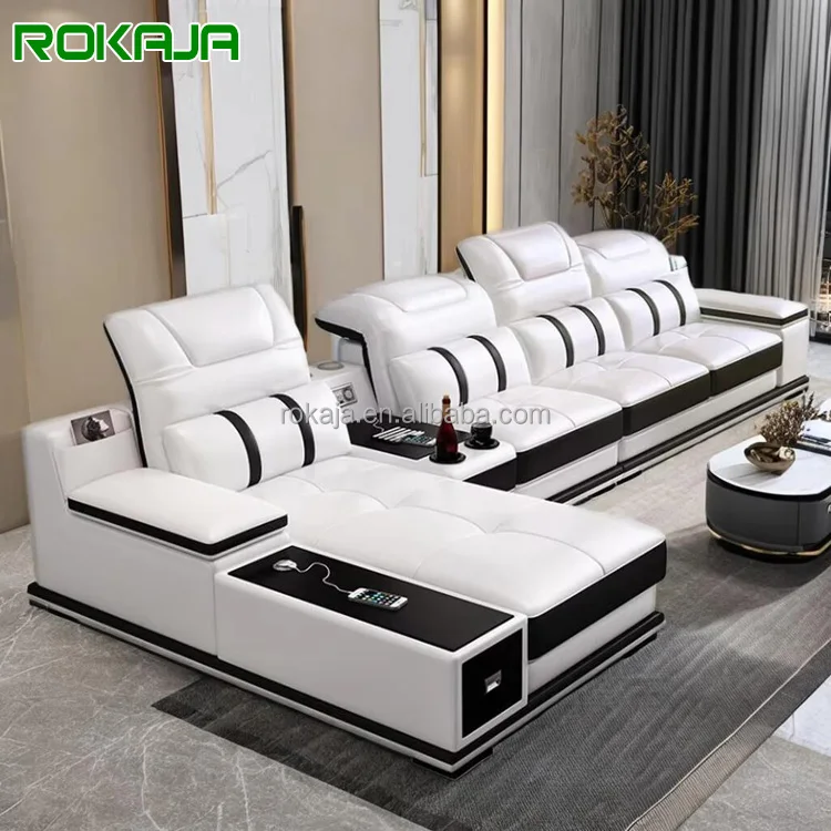 Hot Sale Smart Sofa Combination USB Charging Audio Drawer Storage Box ...