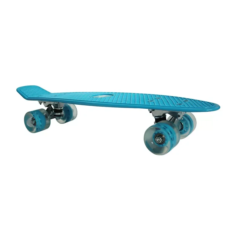 Kkfit Flashing Light Skateboards Mini Skateboard For Kids Boys Youths ...