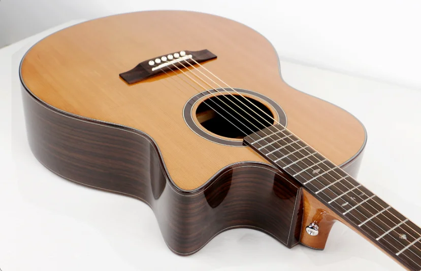 China Guitar Factory Oriental Cherry Musical Instrument 41'' High ...