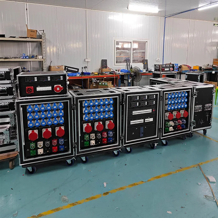 380v 400a Camlock Power Input 21 Way Power Distro 3 Phase Portable ...