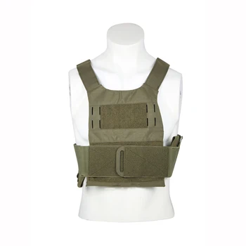 Molle Plate Carrier Tactical Vest Ranger Green Basic Quick Release ...
