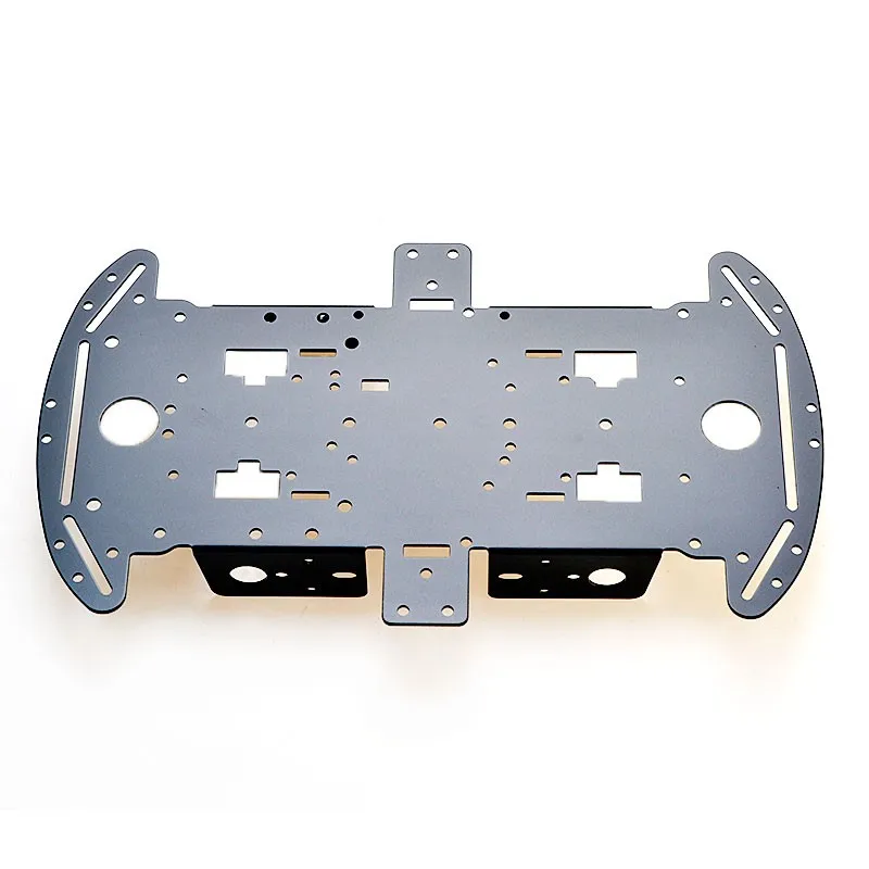 Smart Car Chassis Diy Remote Control Car 4wd Car Bottom Plate Aluminum ...