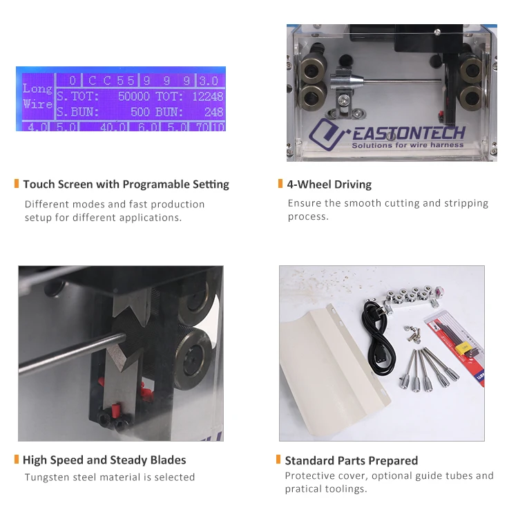 Eastontech EW-02A+ Wire Stripping Machine - Efficient & Precise