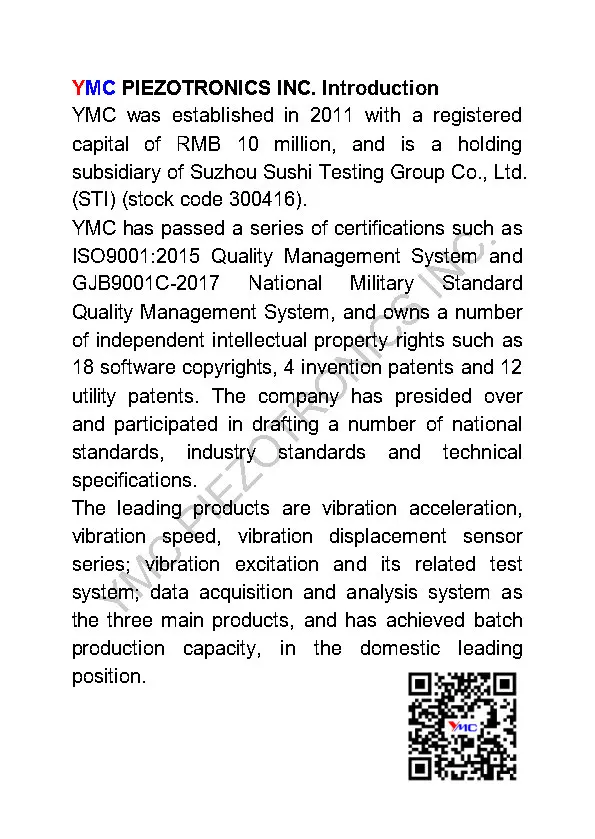 Hand-held Vibration Calibrator YMCVC-01A - Precision & Durability