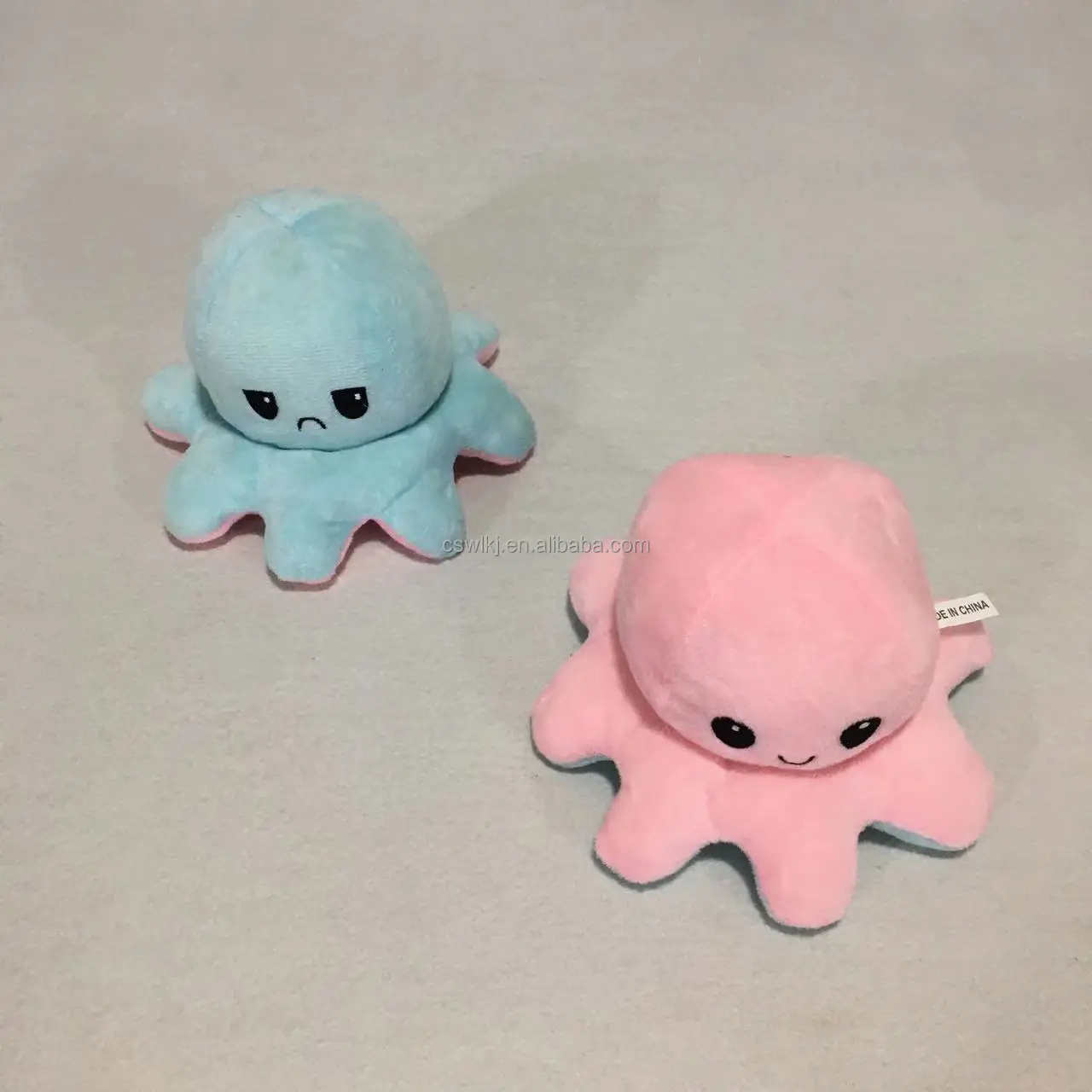 Cute Octopus Plush Toy - Reversible & Soft for All Ages