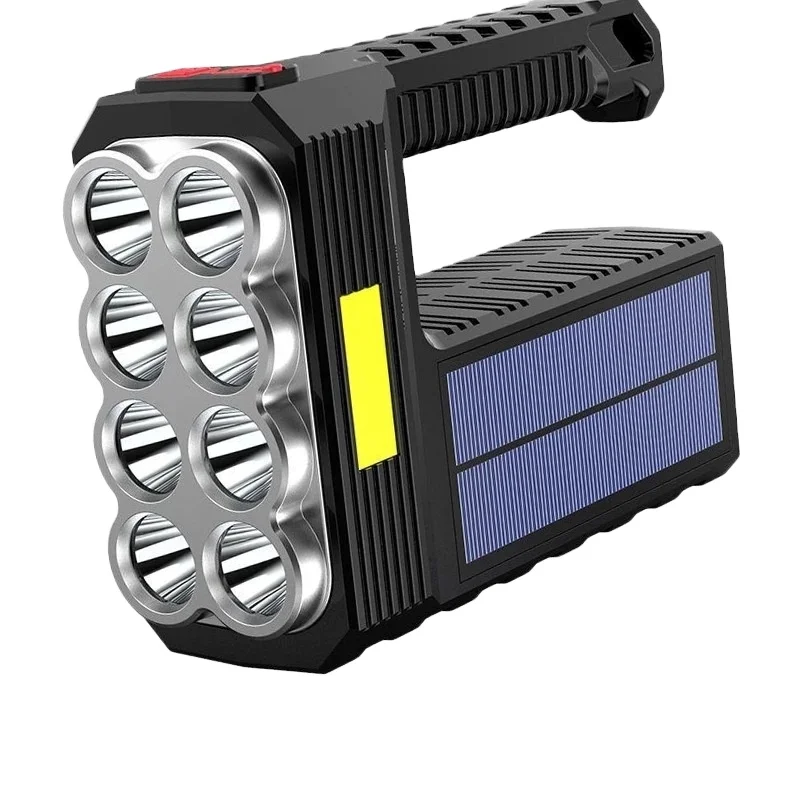 Solar Flashlight High Quality Multi-function High Brightness Led ...