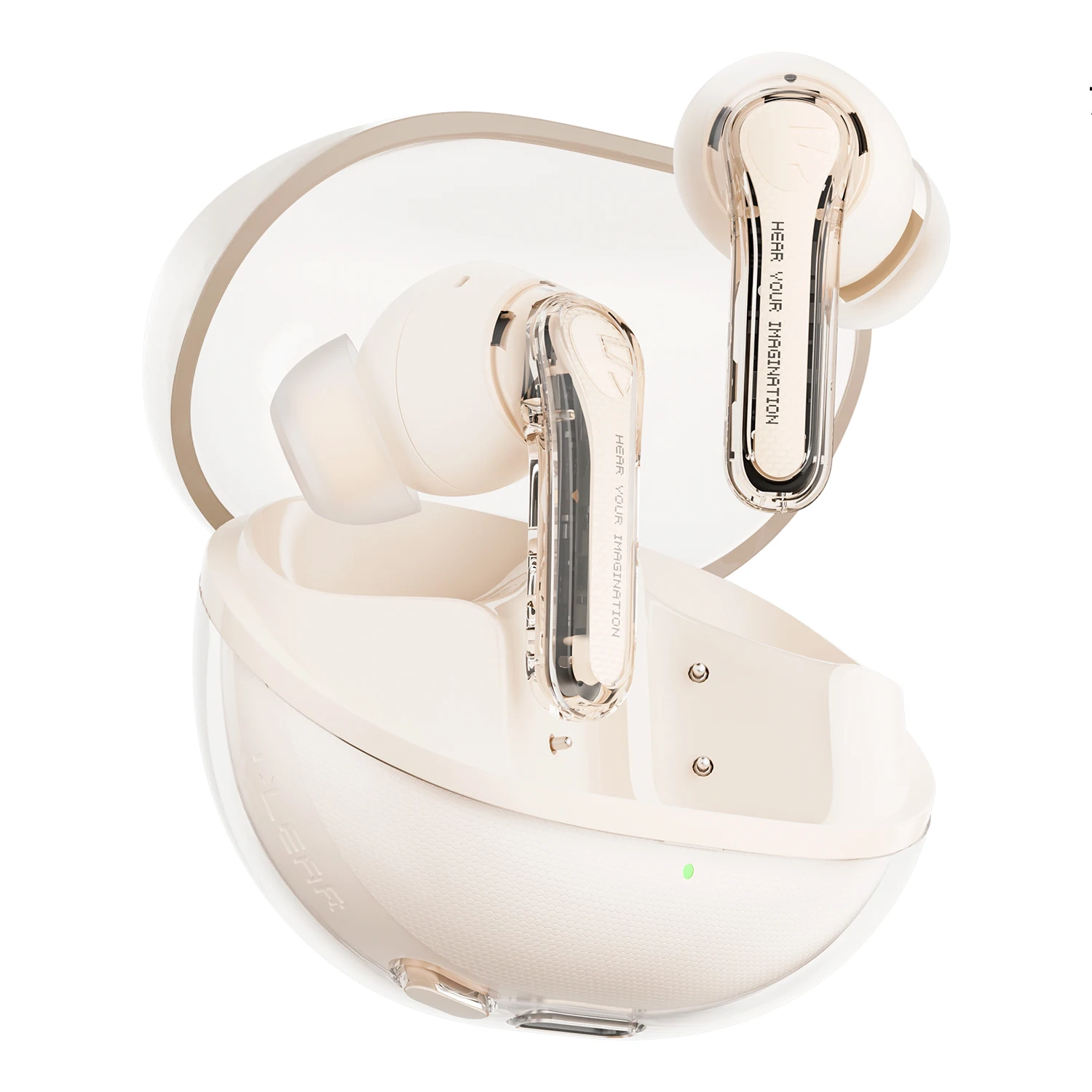 Soundpeats Clear New Creative Design Earbuds Bt 5.3 Earphone Tws True ...