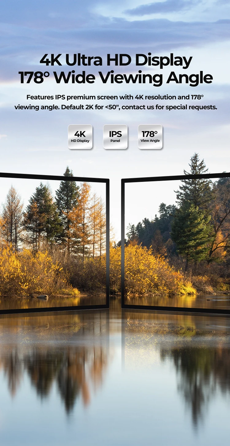 High-Definition Wall-Mounted Digital Signage LCD Advertising Player for ...