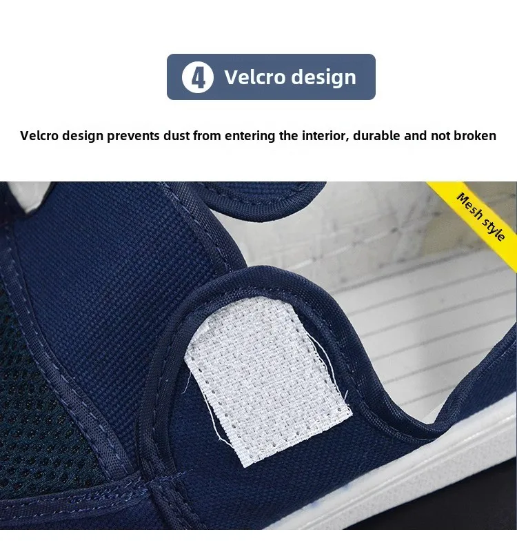 Baichen Anti-Static ESD Shoes for Men Women PU Thickened Soft Sole Odor ...