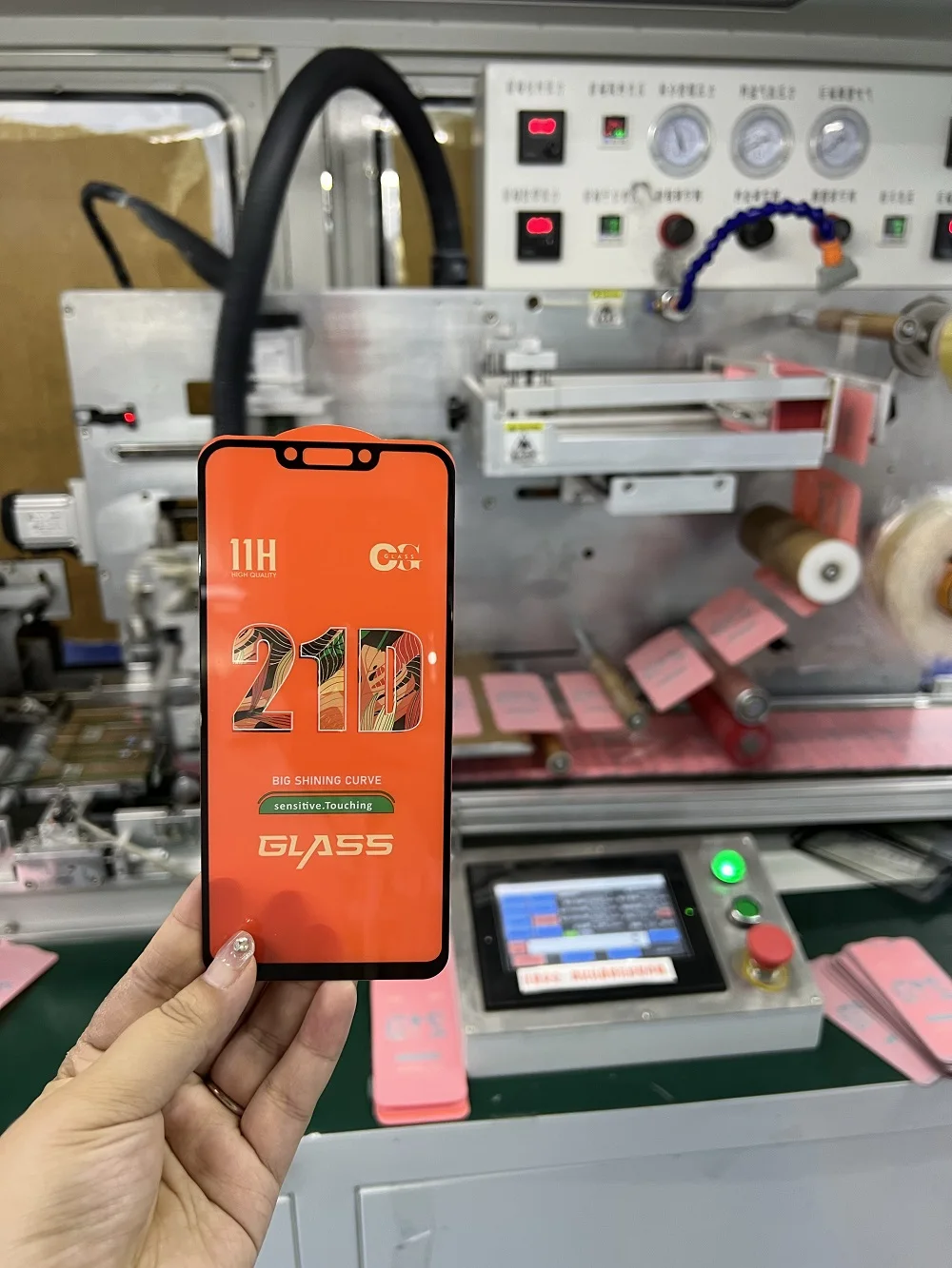 21D Tempered Glass Screen Protector for Iphone 14 & More