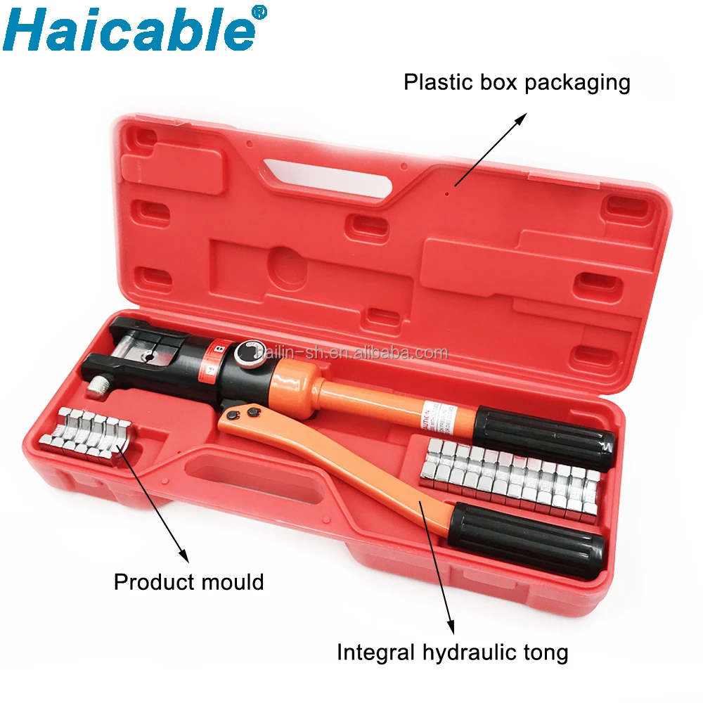 Portable Manual Hydraulic Cable Crimping Tool HP-240