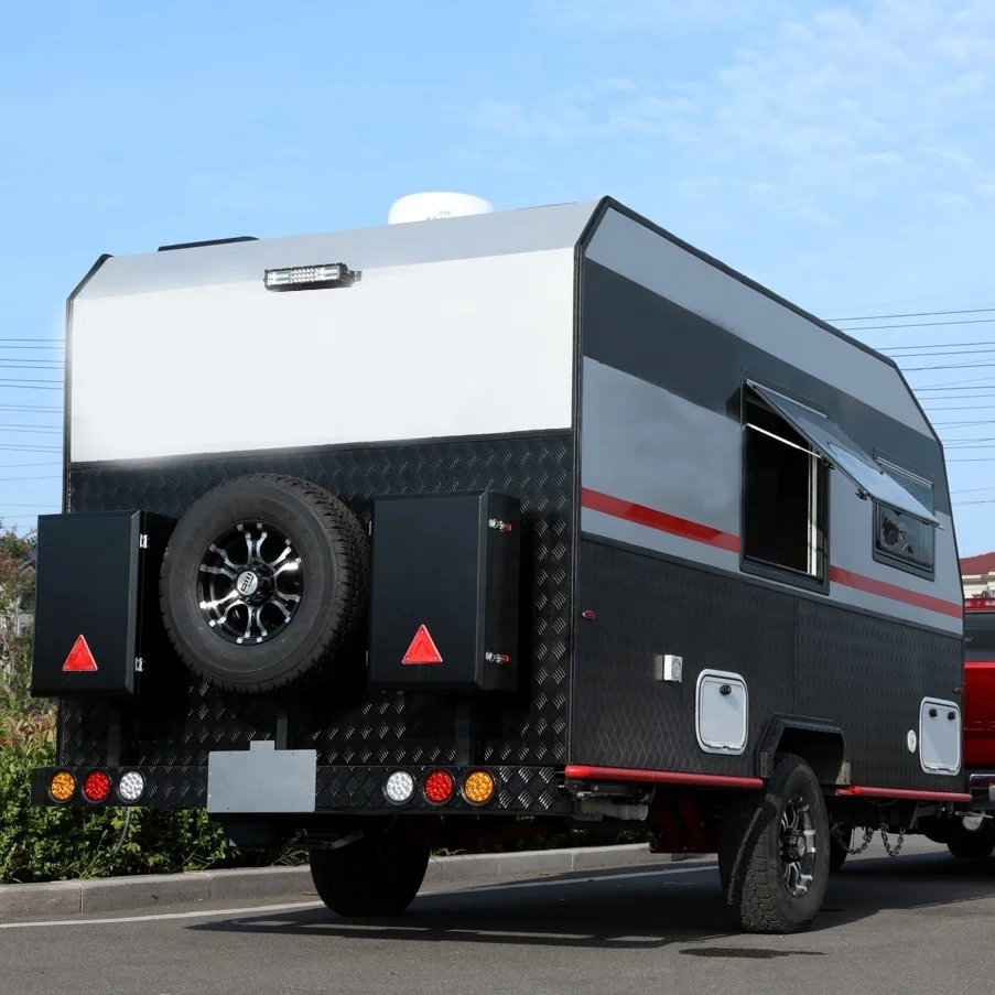 Luxury China Off Road Camper Motorhome Black Series Rv Campers - Buy ...