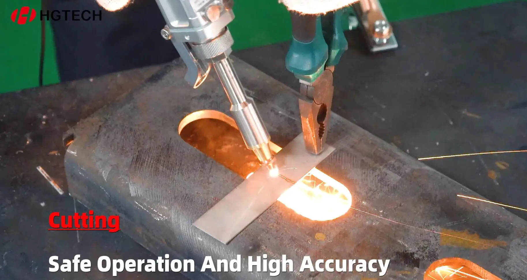 HGTECH 4 IN 1 Handheld Laser Welding Machine - High Efficiency