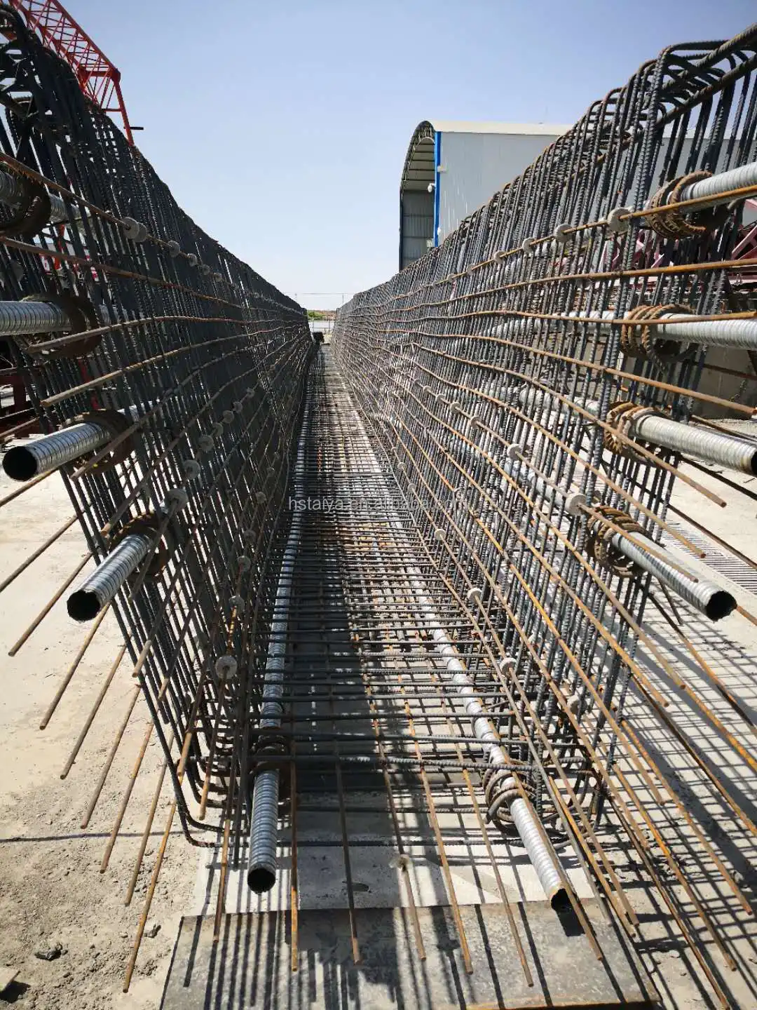 Standard Bridge Building Materials Prestressed Pipe Corrugated Pipe ...