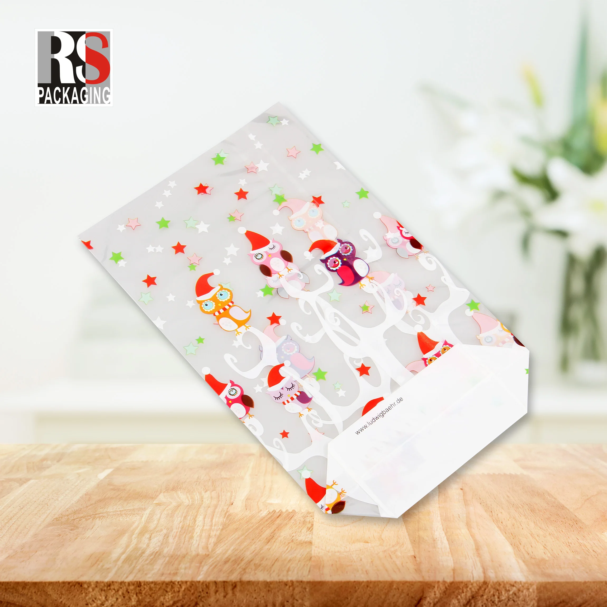 Plastic Packaging Bags Square Bottom Flat Bottom Pouch Cross Block ...