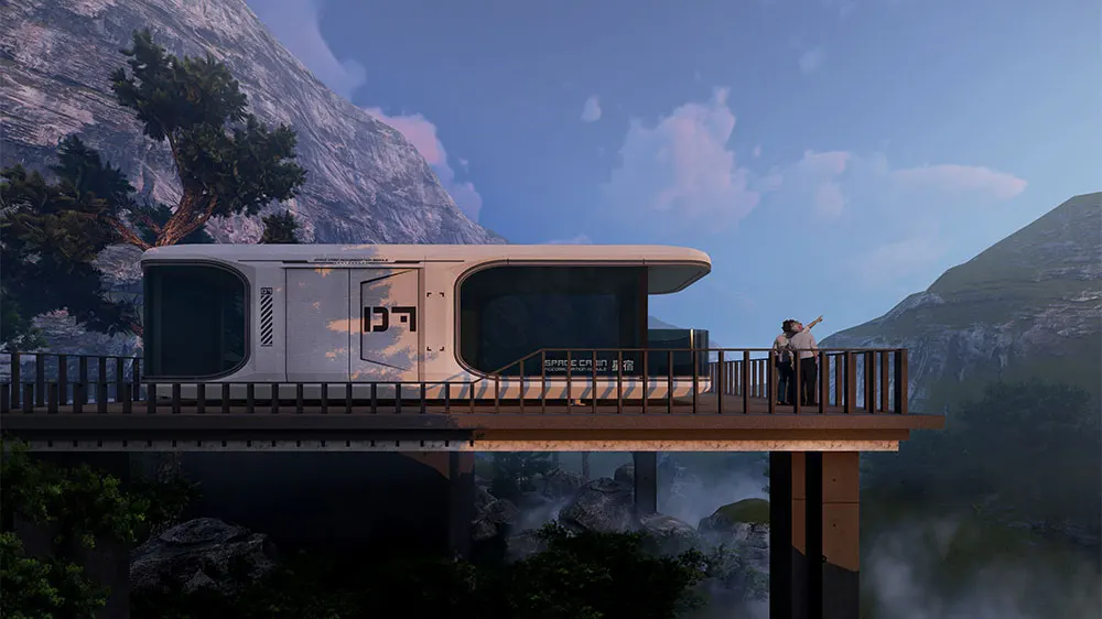 Luxury Prefabricated Houses - Anti-Seismic Mobile Villas