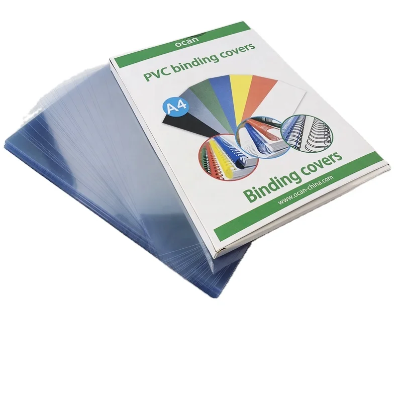 A4 Transparent Sheet Plastic Pvc Hard Binding Cover Hard Pvc Film - Buy ...